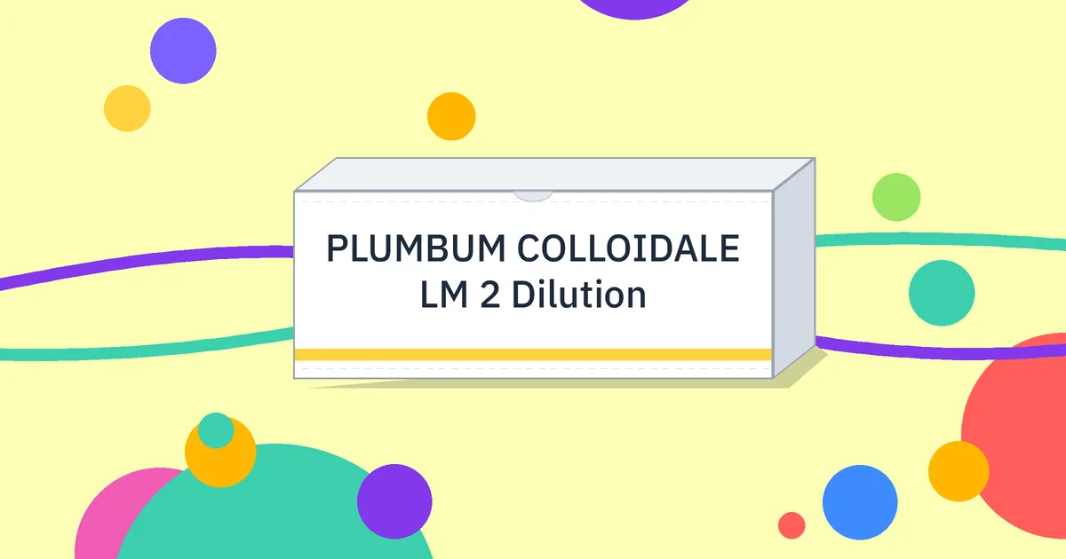 Symbolbild: Packung mit der Aufschrift PLUMBUM COLLOIDALE LM 2 Dilution (PZN 13040099) – Verfügbarkeit und Bezug in Apotheken in Frankfurt am Main