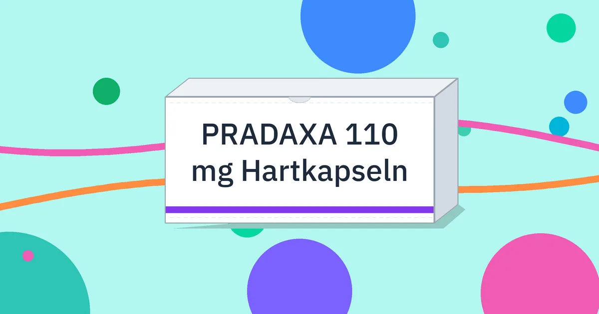 Symbolbild: Packung mit der Aufschrift PRADAXA 110 mg Hartkapseln (PZN 03420754) – Verfügbarkeit und Bezug in Apotheken in Frankfurt am Main