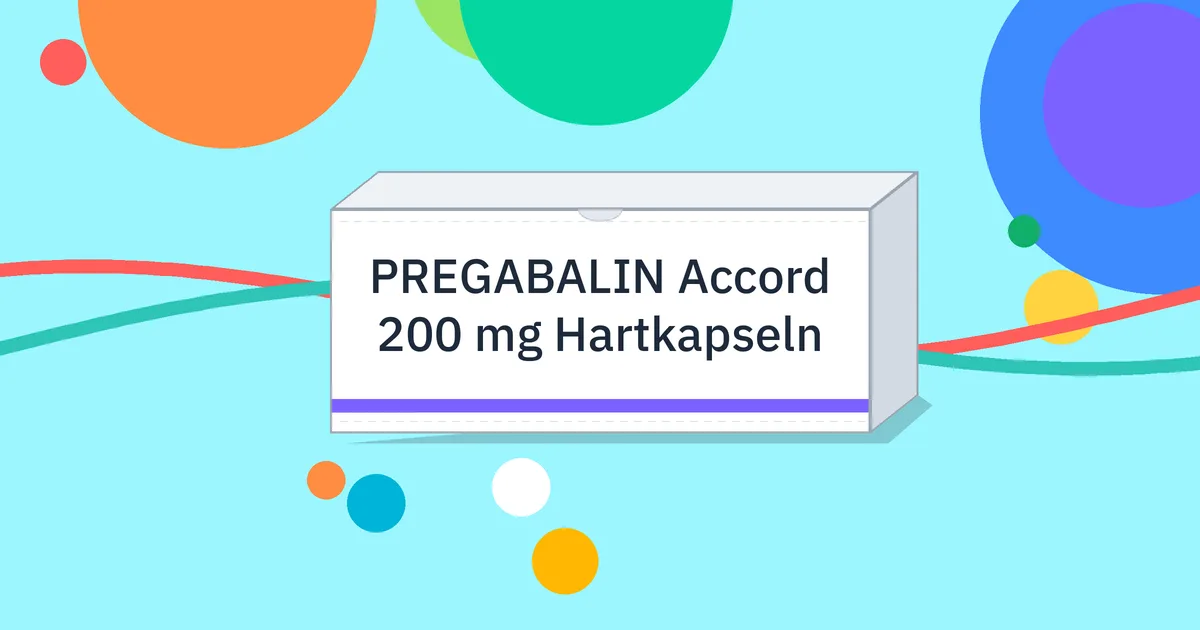 Symbolbild: Packung mit der Aufschrift PREGABALIN Accord 200 mg Hartkapseln (PZN 11305151) – Verfügbarkeit und Bezug in Apotheken in Frankfurt am Main