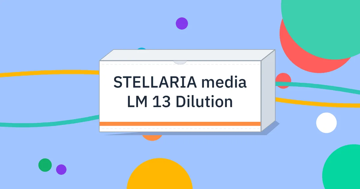 Symbolbild: Packung mit der Aufschrift STELLARIA media LM 13 Dilution (PZN 13200019) – Verfügbarkeit und Bezug in Apotheken in Frankfurt am Main