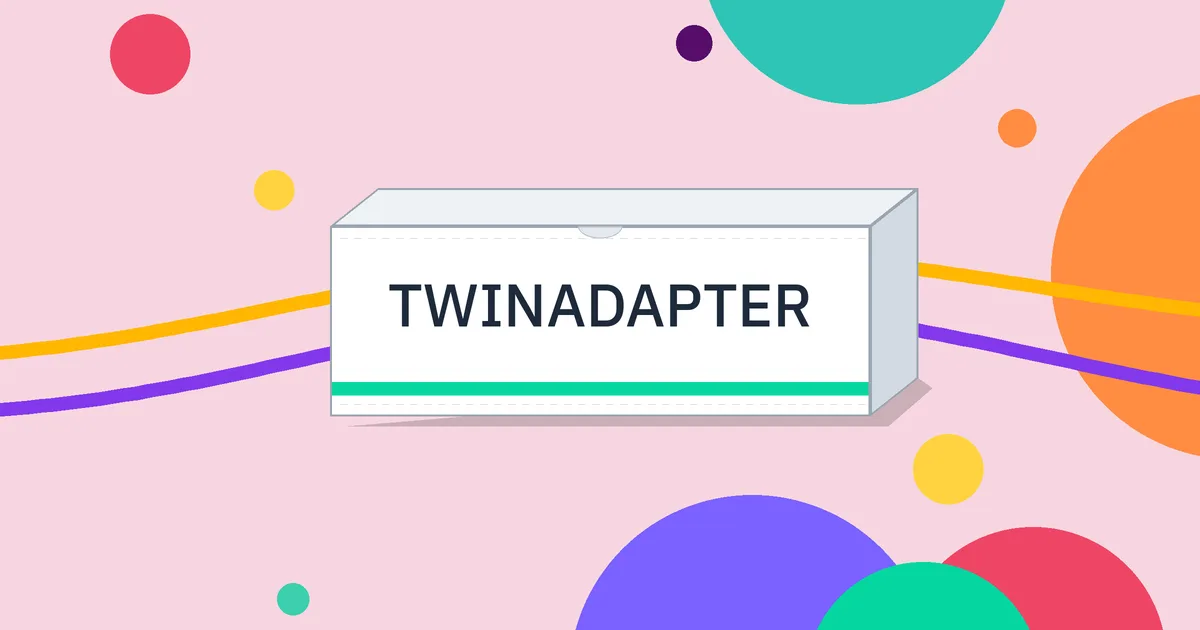Symbolbild: Packung mit der Aufschrift TWINADAPTER (PZN 06434099) – Verfügbarkeit und Bezug in Apotheken in Frankfurt am Main