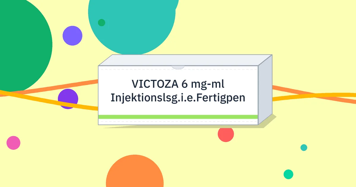 Symbolbild: Packung mit der Aufschrift VICTOZA 6 mg-ml Injektionslsg.i.e.Fertigpen (PZN 19208223) – Verfügbarkeit und Bezug in Apotheken in Frankfurt am Main