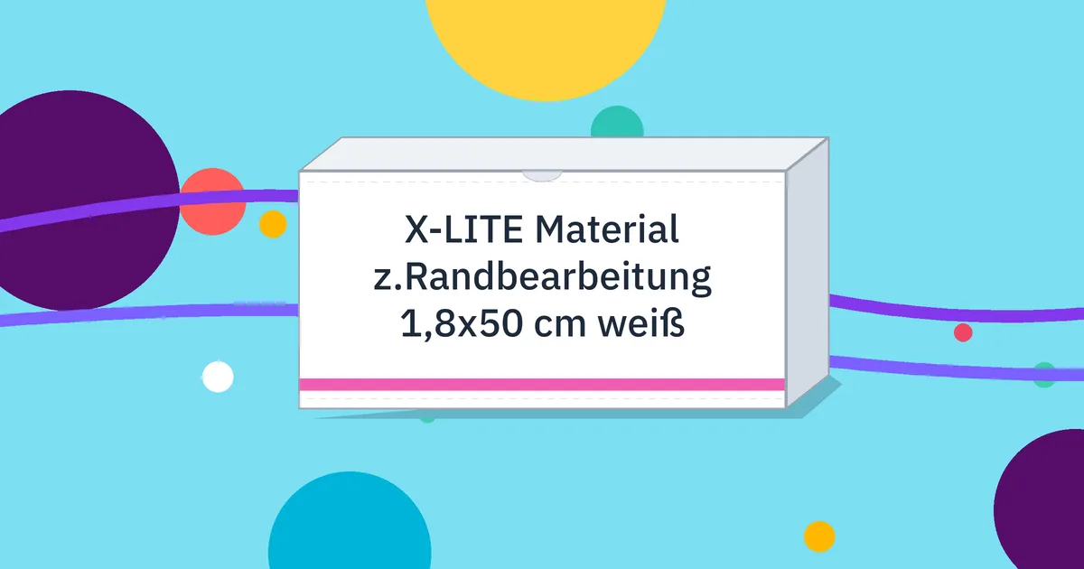 Symbolbild: Packung mit der Aufschrift X-LITE Material z.Randbearbeitung 1,8x50 cm weiß (PZN 14441297) – Verfügbarkeit und Bezug in Apotheken in Frankfurt am Main