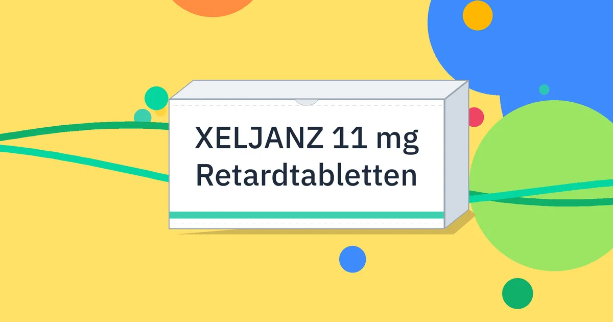 Symbolbild: Packung mit der Aufschrift XELJANZ 11 mg Retardtabletten (PZN 18046244) – Verfügbarkeit und Bezug in Apotheken in Frankfurt am Main