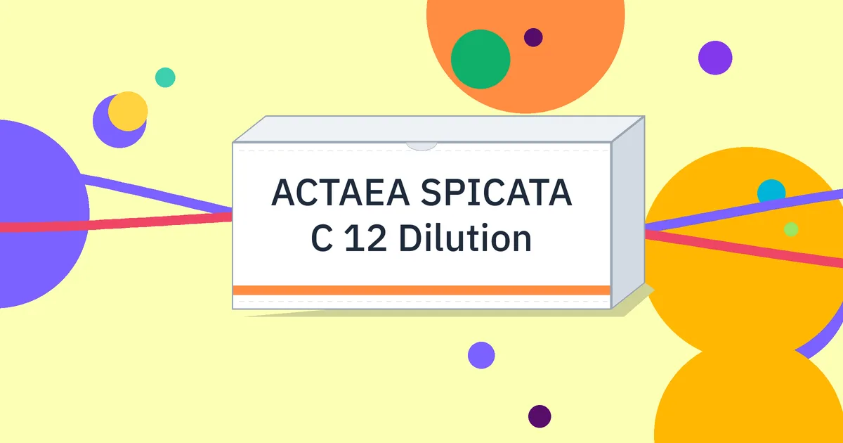 Symbolbild: Packung mit der Aufschrift ACTAEA SPICATA C 12 Dilution (PZN 16688352) – Verfügbarkeit und Bezug in Apotheken in Frankfurt am Main