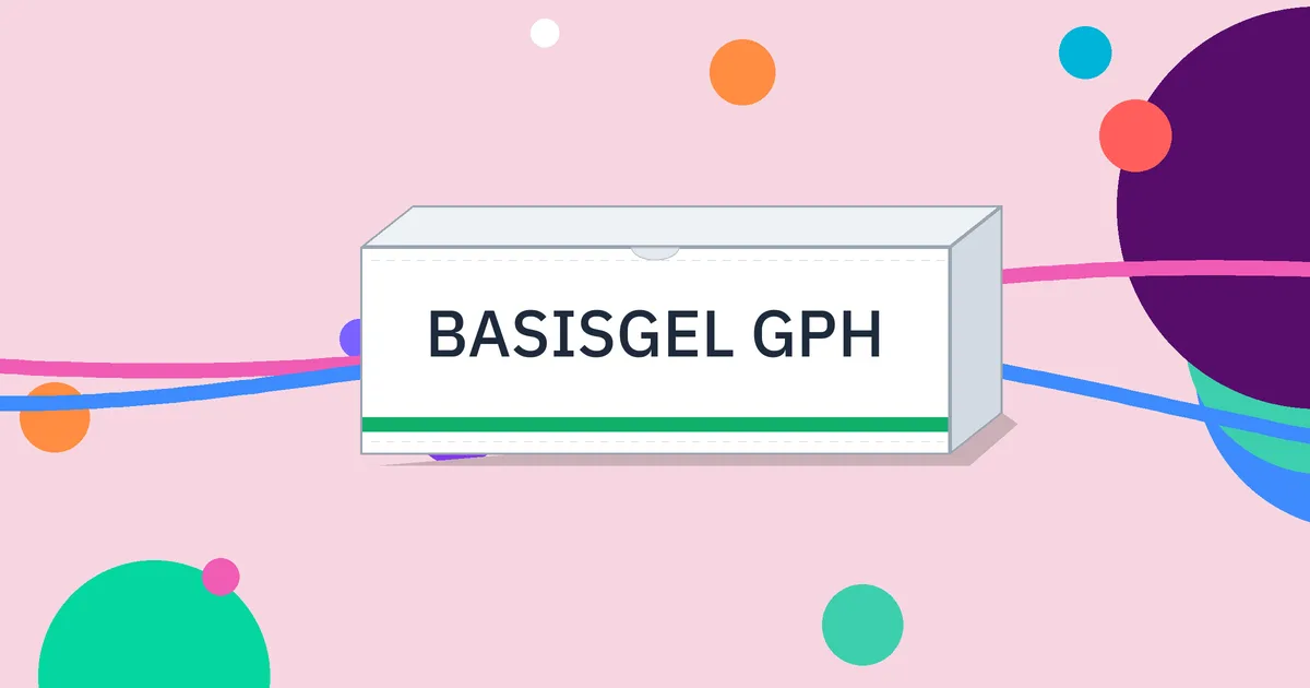 Symbolbild: Packung mit der Aufschrift BASISGEL GPH (PZN 17854657) – Verfügbarkeit und Bezug in Apotheken in Frankfurt am Main