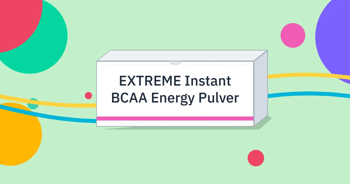 Symbolbild: Packung mit der Aufschrift EXTREME Instant BCAA Energy Pulver (PZN 13706523) – Verfügbarkeit und Bezug in Apotheken in Frankfurt am Main