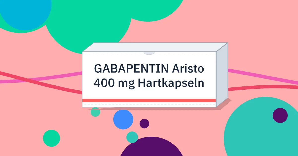 Symbolbild: Packung mit der Aufschrift GABAPENTIN Aristo 400 mg Hartkapseln (PZN 05509412) – Verfügbarkeit und Bezug in Apotheken in Frankfurt am Main