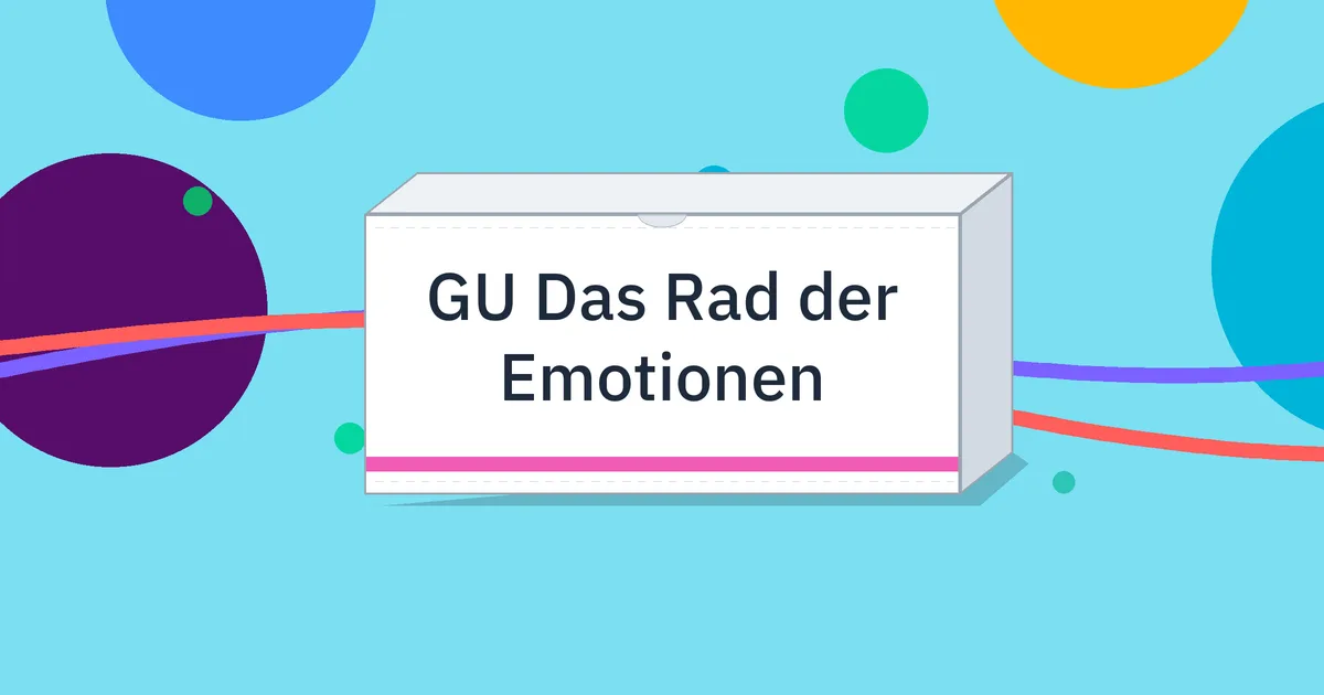 Symbolbild: Packung mit der Aufschrift GU Das Rad der Emotionen (PZN 16653879) – Verfügbarkeit und Bezug in Apotheken in Frankfurt am Main