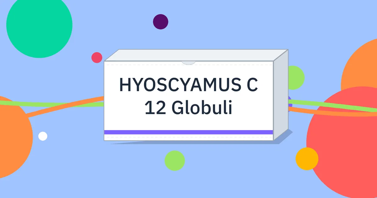 Symbolbild: Packung mit der Aufschrift HYOSCYAMUS C 12 Globuli (PZN 07169920) – Verfügbarkeit und Bezug in Apotheken in Frankfurt am Main