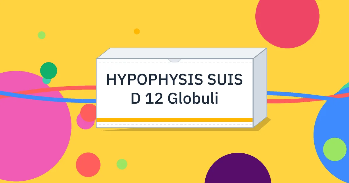 Symbolbild: Packung mit der Aufschrift HYPOPHYSIS SUIS D 12 Globuli (PZN 11322994) – Verfügbarkeit und Bezug in Apotheken in Frankfurt am Main