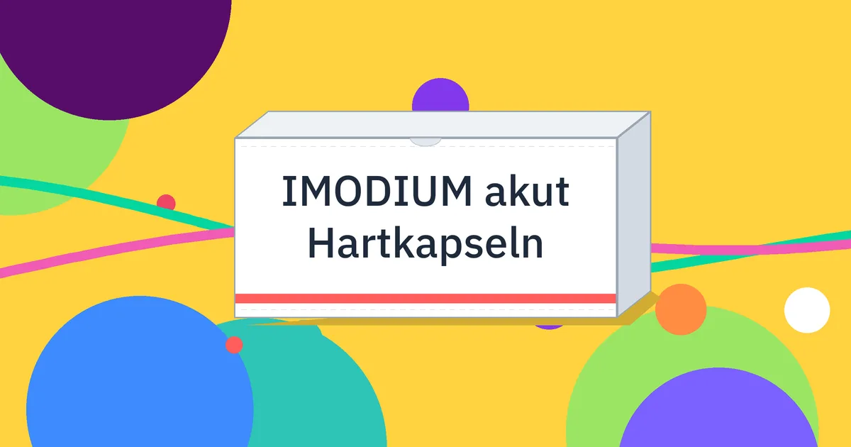 Symbolbild: Packung mit der Aufschrift IMODIUM akut Hartkapseln (PZN 07296788) – Verfügbarkeit und Bezug in Apotheken in Frankfurt am Main
