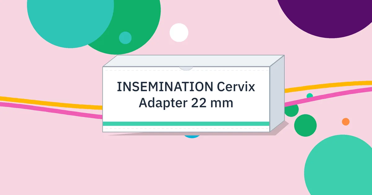 Symbolbild: Packung mit der Aufschrift INSEMINATION Cervix Adapter 22 mm (PZN 04021039) – Verfügbarkeit und Bezug in Apotheken in Frankfurt am Main