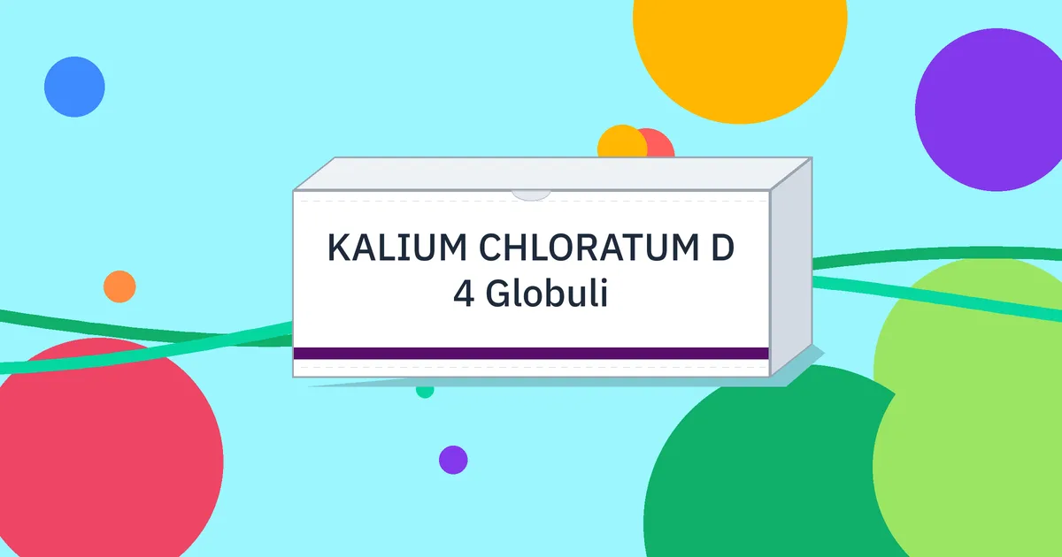 Symbolbild: Packung mit der Aufschrift KALIUM CHLORATUM D 4 Globuli (PZN 02925529) – Verfügbarkeit und Bezug in Apotheken in Frankfurt am Main