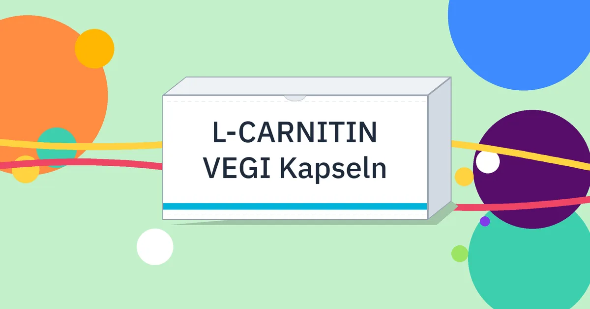 Symbolbild: Packung mit der Aufschrift L-CARNITIN VEGI Kapseln (PZN 03850101) – Verfügbarkeit und Bezug in Apotheken in Frankfurt am Main