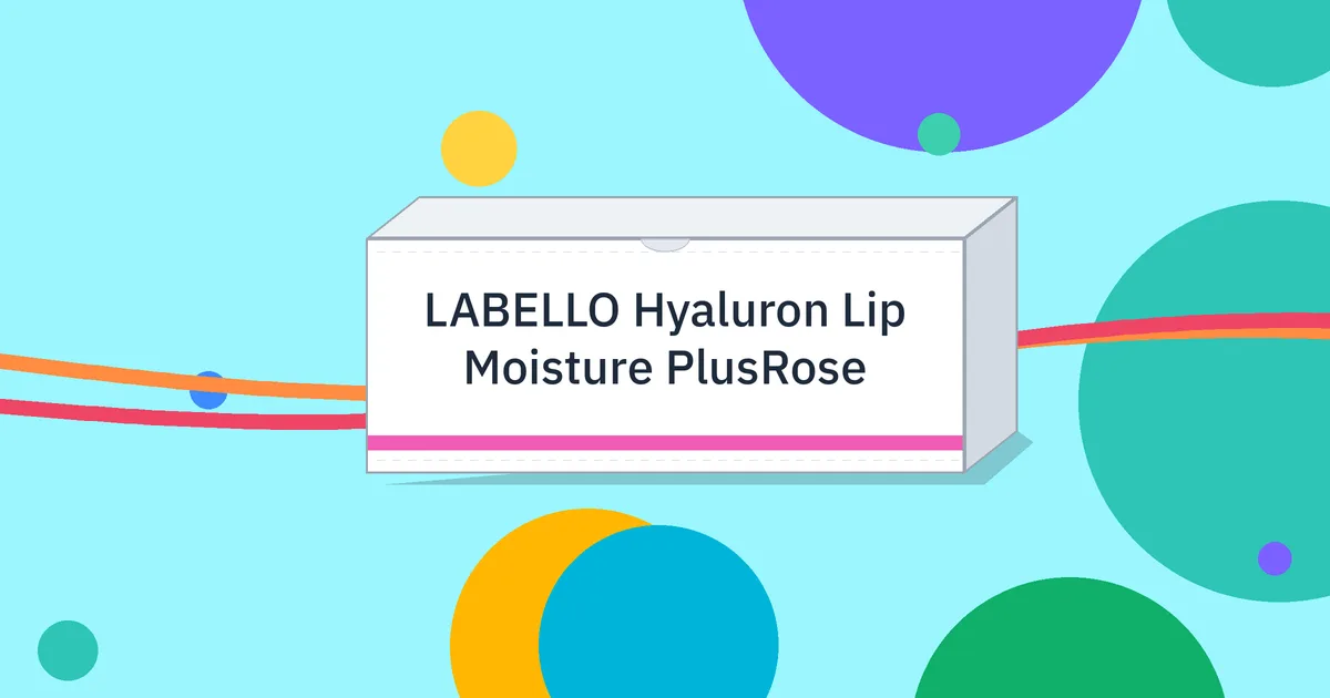 Symbolbild: Packung mit der Aufschrift LABELLO Hyaluron Lip Moisture PlusRose (PZN 18912049) – Verfügbarkeit und Bezug in Apotheken in Frankfurt am Main