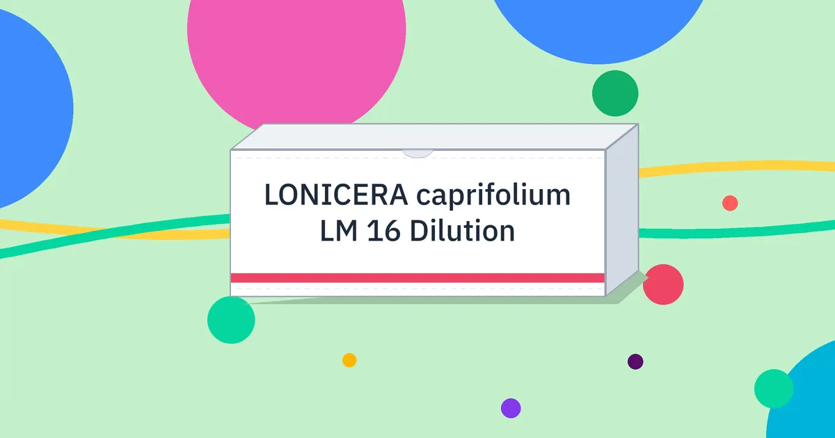 Symbolbild: Packung mit der Aufschrift LONICERA caprifolium LM 16 Dilution (PZN 13535748) – Verfügbarkeit und Bezug in Apotheken in Frankfurt am Main