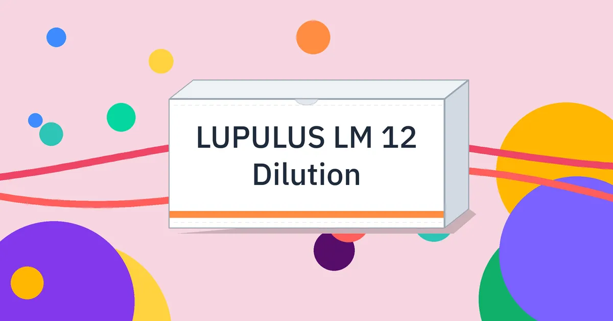 Symbolbild: Packung mit der Aufschrift LUPULUS LM 12 Dilution (PZN 12934340) – Verfügbarkeit und Bezug in Apotheken in Frankfurt am Main