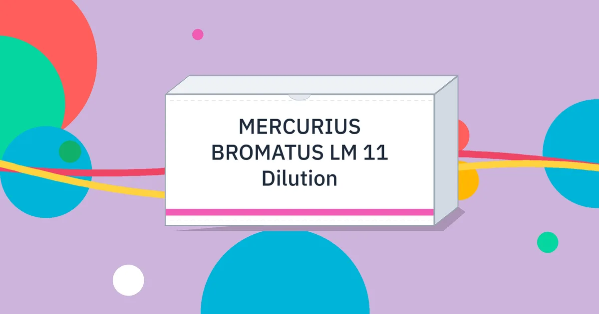 Symbolbild: Packung mit der Aufschrift MERCURIUS BROMATUS LM 11 Dilution (PZN 12949028) – Verfügbarkeit und Bezug in Apotheken in Frankfurt am Main