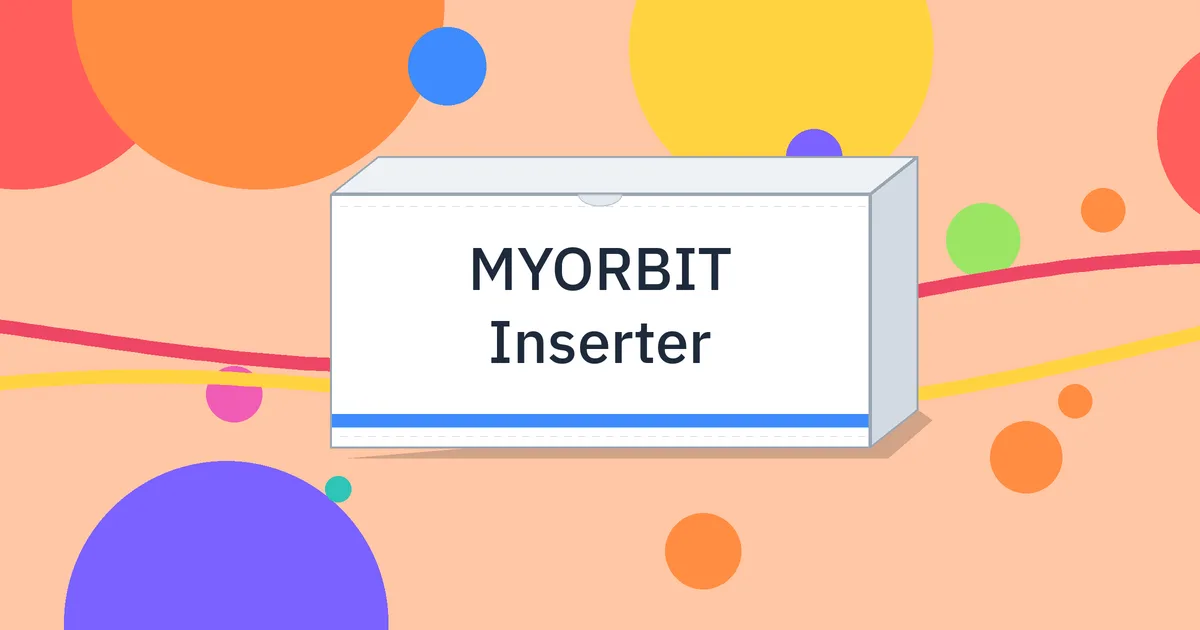 Symbolbild: Packung mit der Aufschrift MYORBIT Inserter (PZN 20295084) – Verfügbarkeit und Bezug in Apotheken in Frankfurt am Main