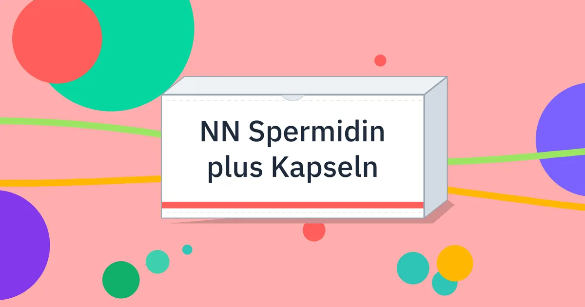 Symbolbild: Packung mit der Aufschrift NN Spermidin plus Kapseln (PZN 17541585) – Verfügbarkeit und Bezug in Apotheken in Frankfurt am Main