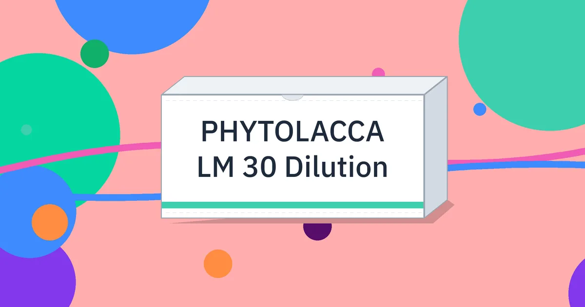 Symbolbild: Packung mit der Aufschrift PHYTOLACCA LM 30 Dilution (PZN 03505427) – Verfügbarkeit und Bezug in Apotheken in Frankfurt am Main