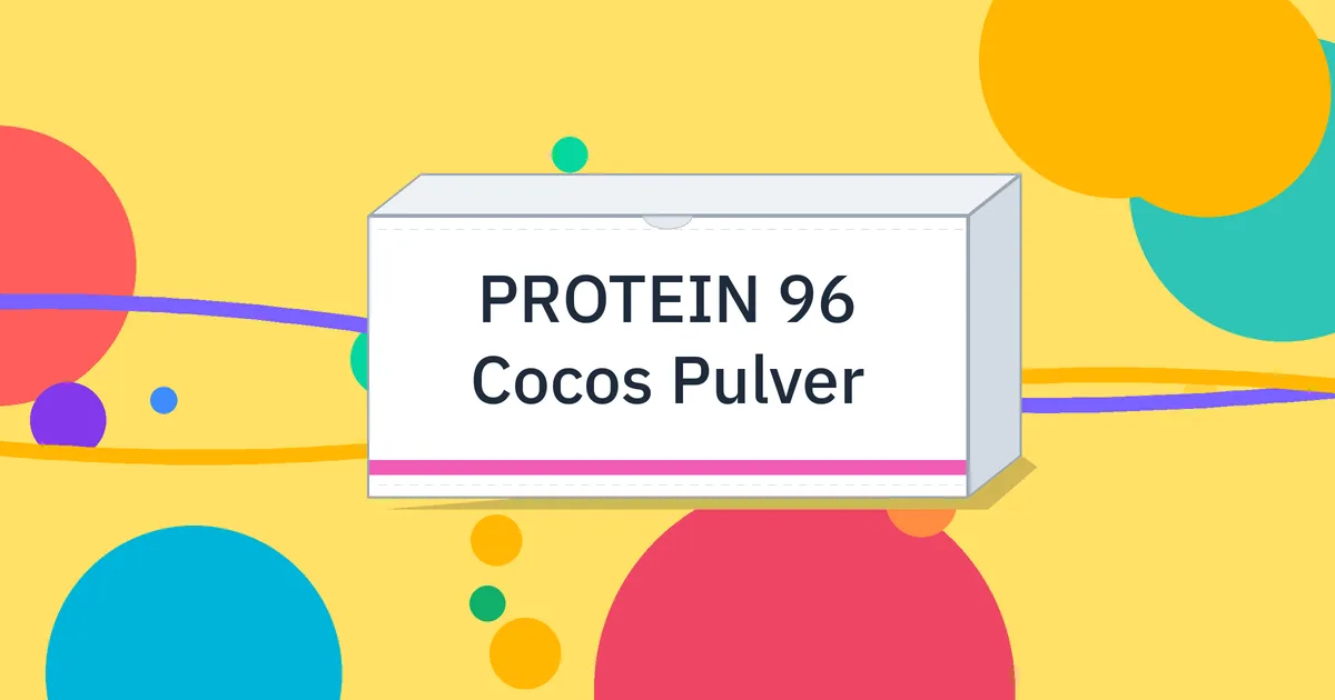 Symbolbild: Packung mit der Aufschrift PROTEIN 96 Cocos Pulver (PZN 10534211) – Verfügbarkeit und Bezug in Apotheken in Frankfurt am Main