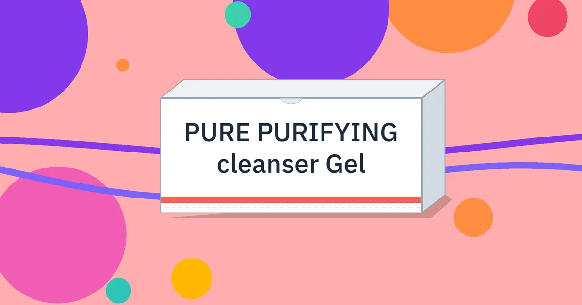 Symbolbild: Packung mit der Aufschrift PURE PURIFYING cleanser Gel (PZN 14333426) – Verfügbarkeit und Bezug in Apotheken in Frankfurt am Main