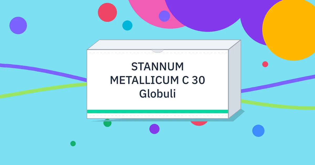 Symbolbild: Packung mit der Aufschrift STANNUM METALLICUM C 30 Globuli (PZN 04237940) – Verfügbarkeit und Bezug in Apotheken in Frankfurt am Main
