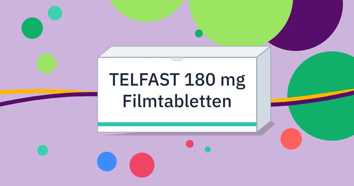 Symbolbild: Packung mit der Aufschrift TELFAST 180 mg Filmtabletten (PZN 01242018) – Verfügbarkeit und Bezug in Apotheken in Frankfurt am Main