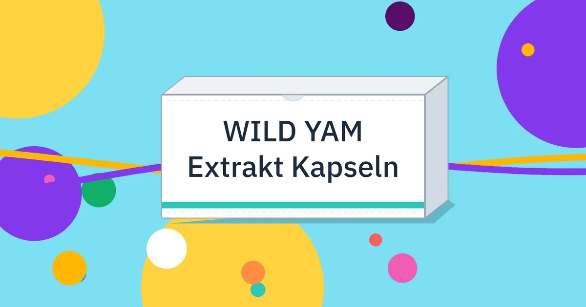 Symbolbild: Packung mit der Aufschrift WILD YAM Extrakt Kapseln (PZN 03088811) – Verfügbarkeit und Bezug in Apotheken in Frankfurt am Main