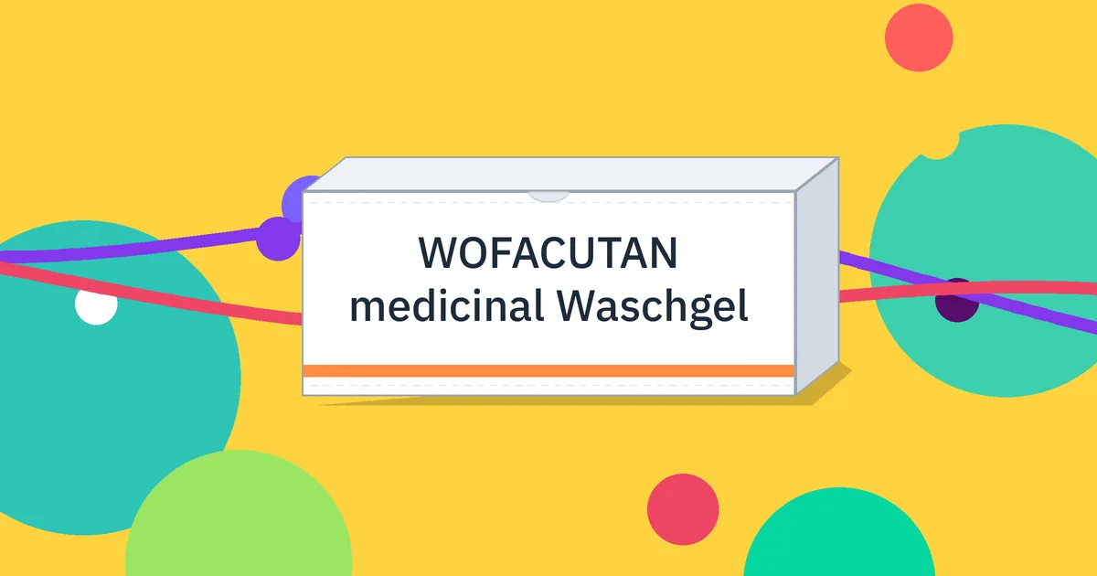 Symbolbild: Packung mit der Aufschrift WOFACUTAN medicinal Waschgel (PZN 13846394) – Verfügbarkeit und Bezug in Apotheken in Frankfurt am Main
