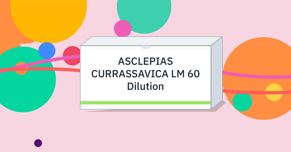 Symbolbild: Packung mit der Aufschrift ASCLEPIAS CURRASSAVICA LM 60 Dilution (PZN 13400600) – Verfügbarkeit und Bezug in Apotheken in Frankfurt am Main