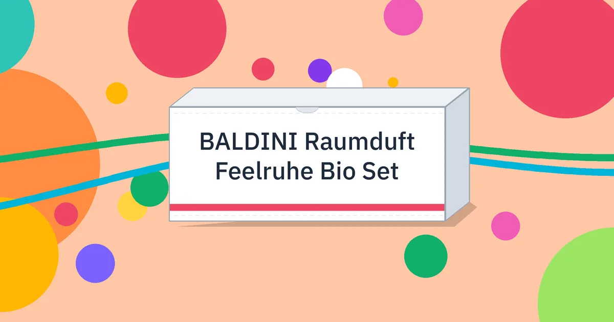Symbolbild: Packung mit der Aufschrift BALDINI Raumduft Feelruhe Bio Set (PZN 10093505) – Verfügbarkeit und Bezug in Apotheken in Frankfurt am Main