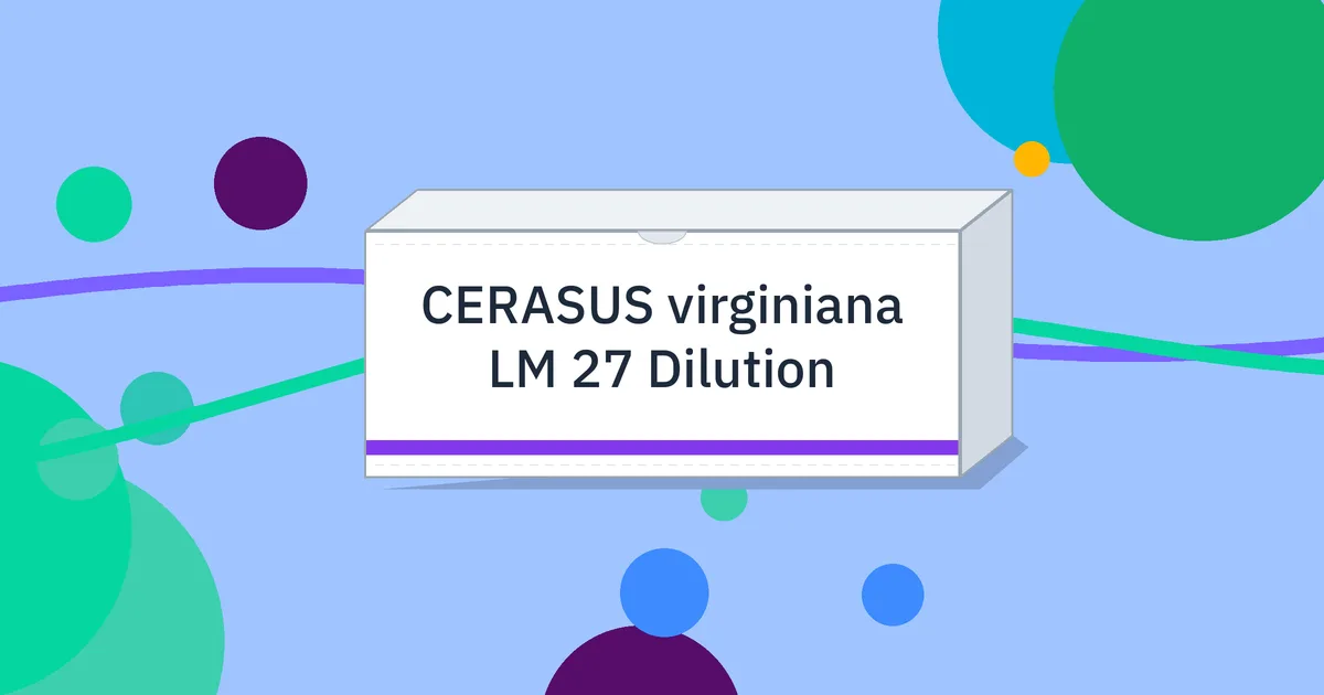 Symbolbild: Packung mit der Aufschrift CERASUS virginiana LM 27 Dilution (PZN 13436822) – Verfügbarkeit und Bezug in Apotheken in Frankfurt am Main