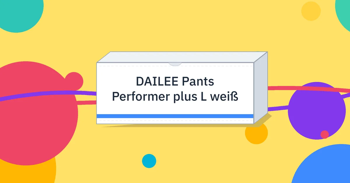 Symbolbild: Packung mit der Aufschrift DAILEE Pants Performer plus L weiß (PZN 18047686) – Verfügbarkeit und Bezug in Apotheken in Frankfurt am Main