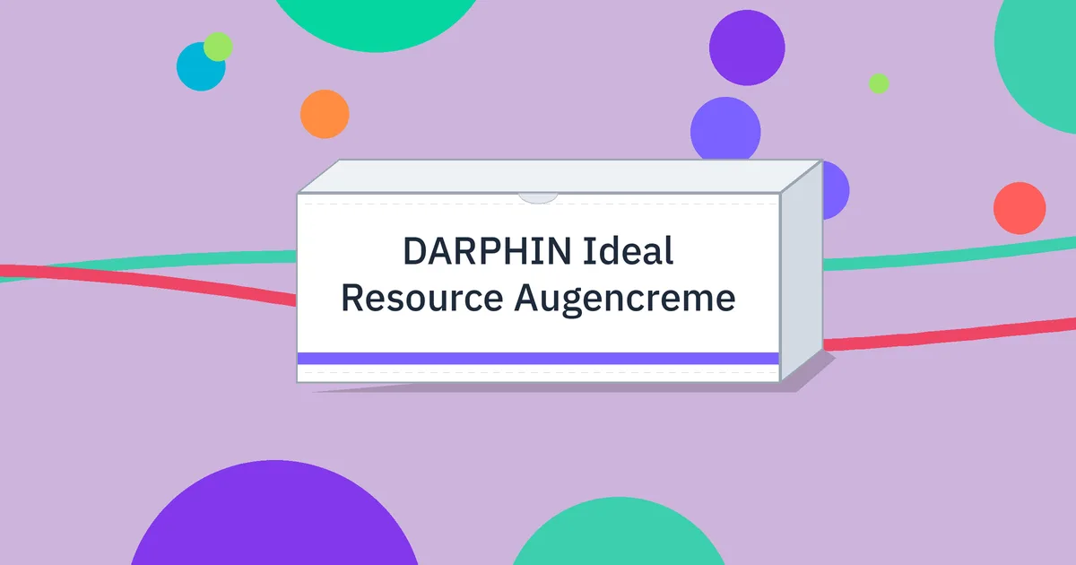 Symbolbild: Packung mit der Aufschrift DARPHIN Ideal Resource Augencreme (PZN 16033088) – Verfügbarkeit und Bezug in Apotheken in Frankfurt am Main