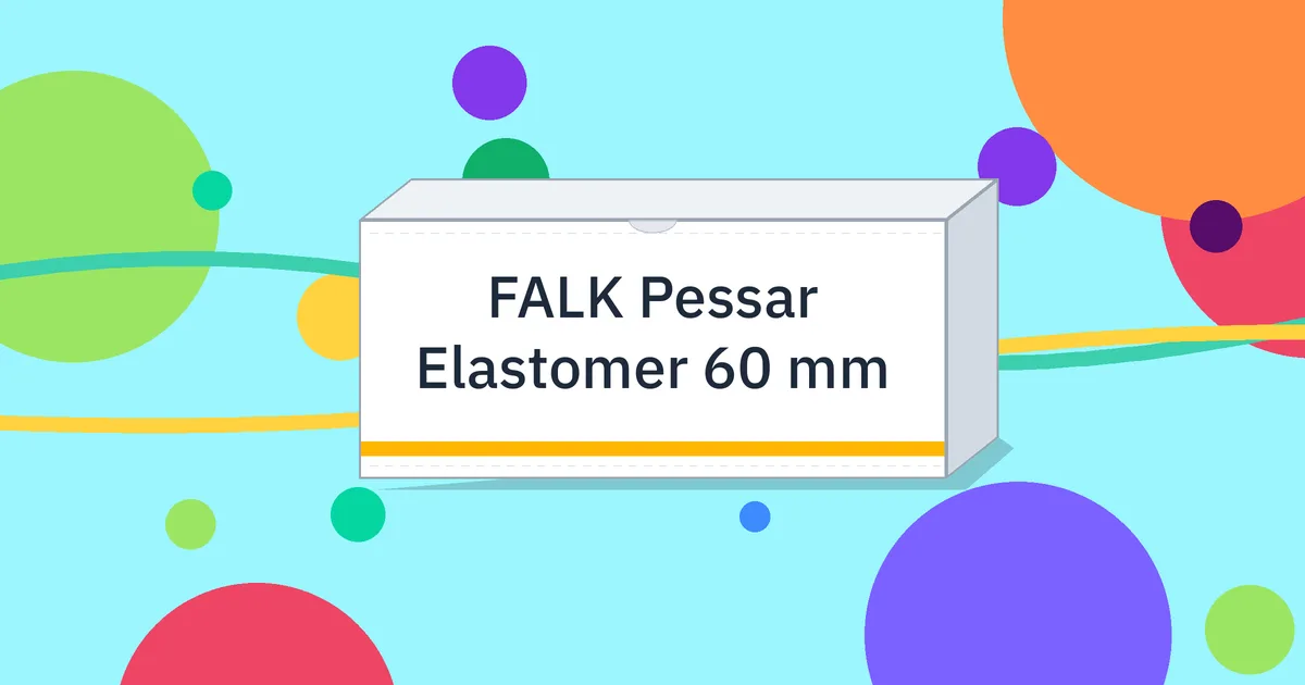 Symbolbild: Packung mit der Aufschrift FALK Pessar Elastomer 60 mm (PZN 03798487) – Verfügbarkeit und Bezug in Apotheken in Frankfurt am Main