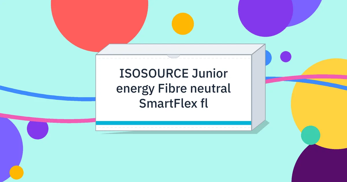 Symbolbild: Packung mit der Aufschrift ISOSOURCE Junior energy Fibre neutral SmartFlex fl (PZN 19491383) – Verfügbarkeit und Bezug in Apotheken in Frankfurt am Main