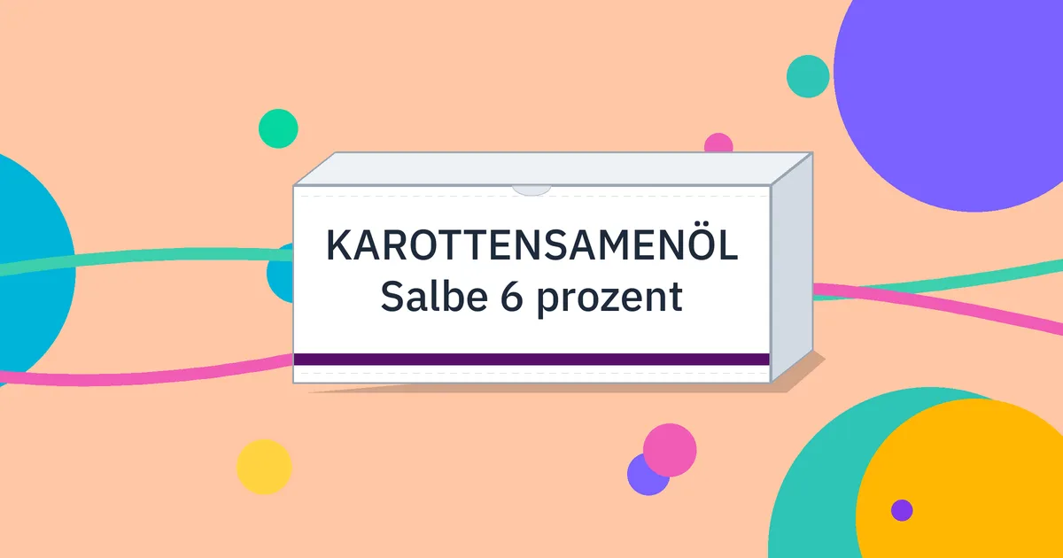 Symbolbild: Packung mit der Aufschrift KAROTTENSAMENÖL Salbe 6 prozent (PZN 18180155) – Verfügbarkeit und Bezug in Apotheken in Frankfurt am Main