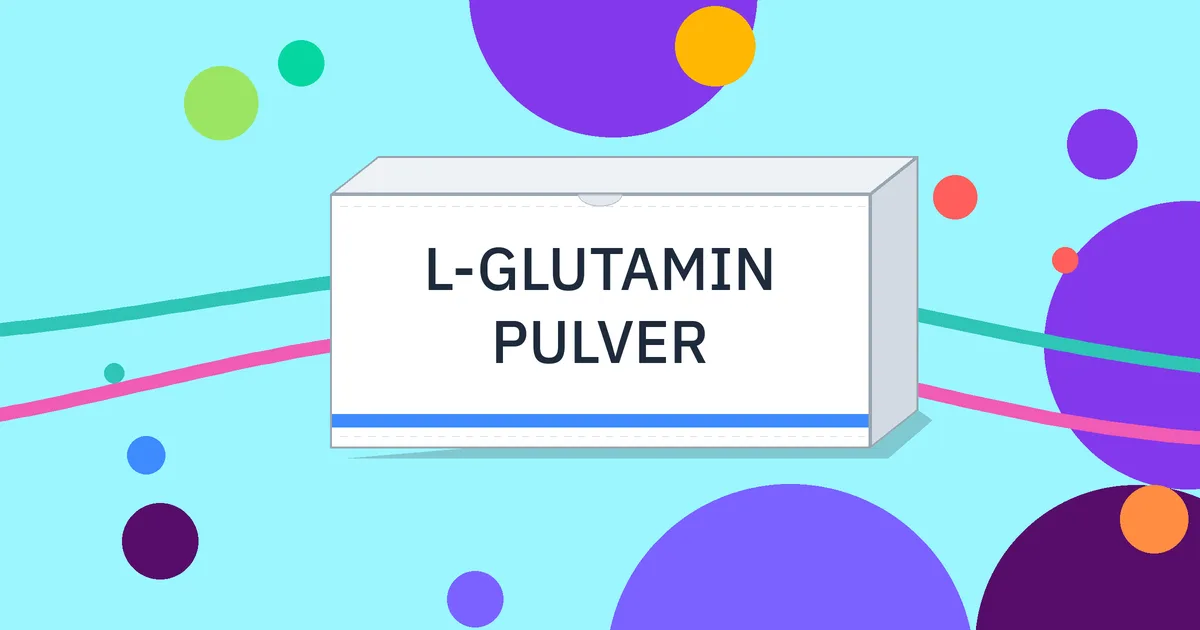 Symbolbild: Packung mit der Aufschrift L-GLUTAMIN PULVER (PZN 01004000) – Verfügbarkeit und Bezug in Apotheken in Frankfurt am Main