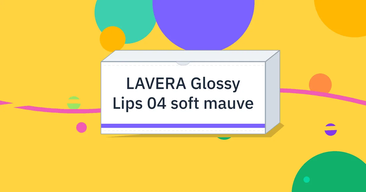 Symbolbild: Packung mit der Aufschrift LAVERA Glossy Lips 04 soft mauve (PZN 16929293) – Verfügbarkeit und Bezug in Apotheken in Frankfurt am Main