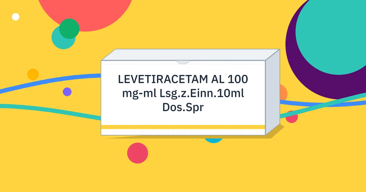 Symbolbild: Packung mit der Aufschrift LEVETIRACETAM AL 100 mg-ml Lsg.z.Einn.10ml Dos.Spr (PZN 14270861) – Verfügbarkeit und Bezug in Apotheken in Frankfurt am Main