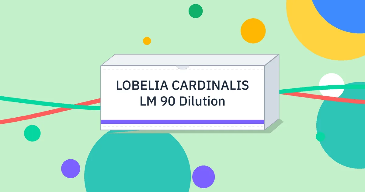 Symbolbild: Packung mit der Aufschrift LOBELIA CARDINALIS LM 90 Dilution (PZN 13533181) – Verfügbarkeit und Bezug in Apotheken in Frankfurt am Main