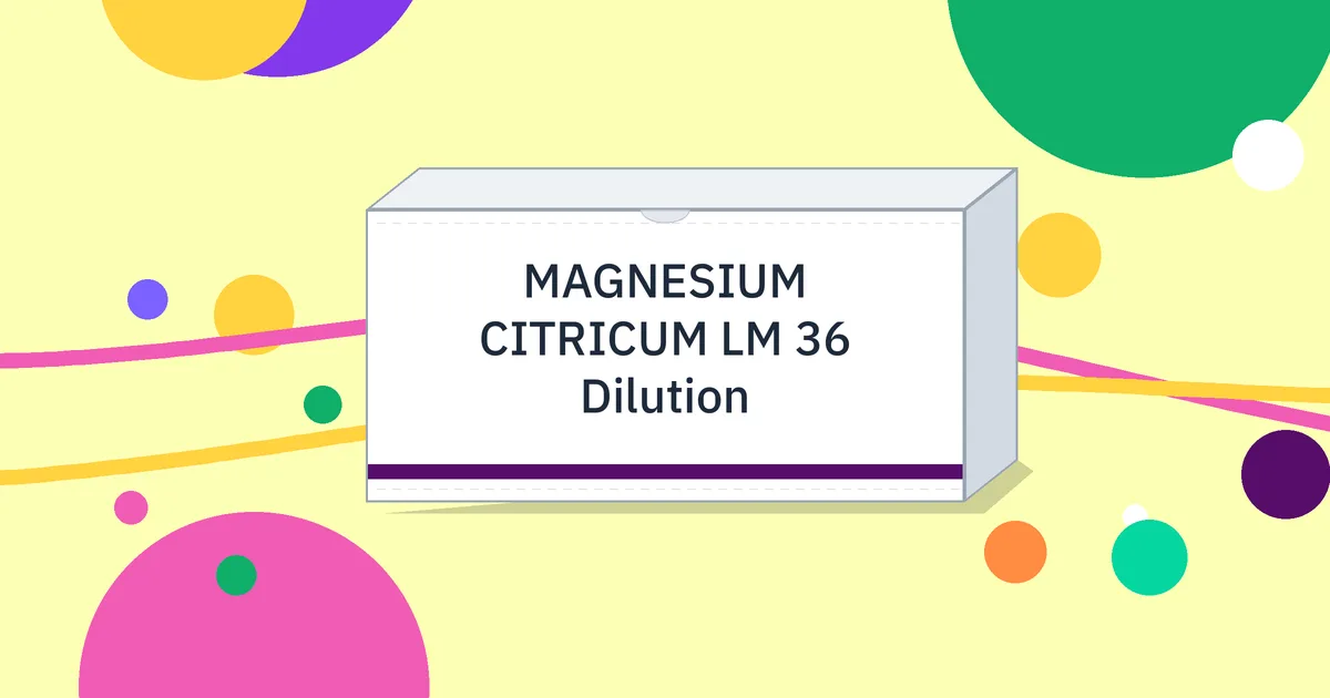 Symbolbild: Packung mit der Aufschrift MAGNESIUM CITRICUM LM 36 Dilution (PZN 13764911) – Verfügbarkeit und Bezug in Apotheken in Frankfurt am Main