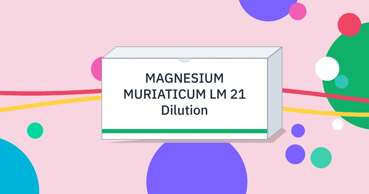 Symbolbild: Packung mit der Aufschrift MAGNESIUM MURIATICUM LM 21 Dilution (PZN 12938929) – Verfügbarkeit und Bezug in Apotheken in Frankfurt am Main