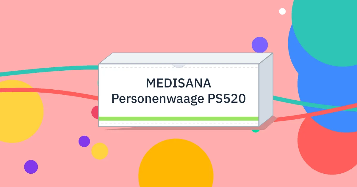 Symbolbild: Packung mit der Aufschrift MEDISANA Personenwaage PS520 (PZN 20606147) – Verfügbarkeit und Bezug in Apotheken in Frankfurt am Main