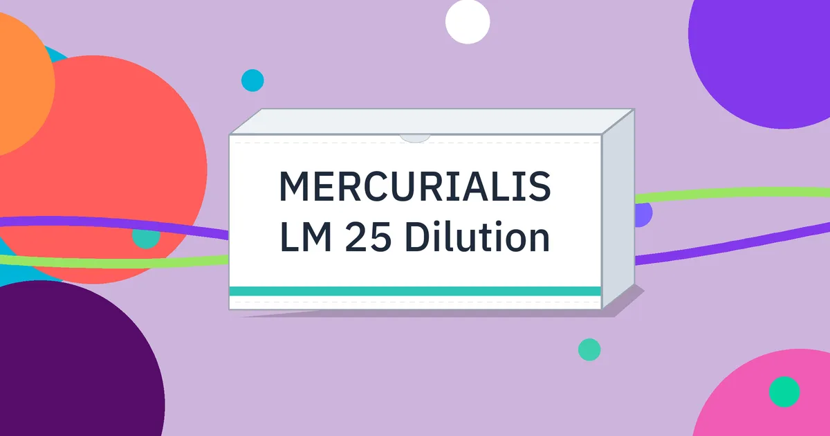 Symbolbild: Packung mit der Aufschrift MERCURIALIS LM 25 Dilution (PZN 12947986) – Verfügbarkeit und Bezug in Apotheken in Frankfurt am Main