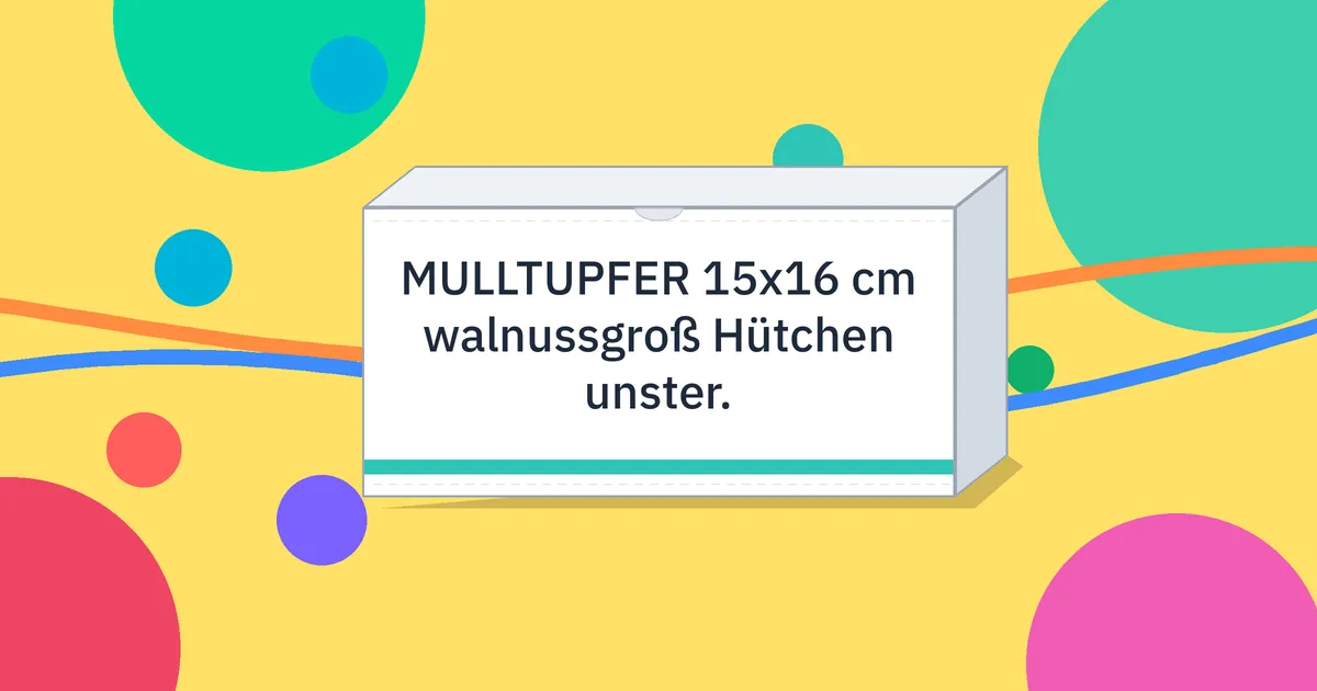 Symbolbild: Packung mit der Aufschrift MULLTUPFER 15x16 cm walnussgroß Hütchen unster. (PZN 00235683) – Verfügbarkeit und Bezug in Apotheken in Frankfurt am Main