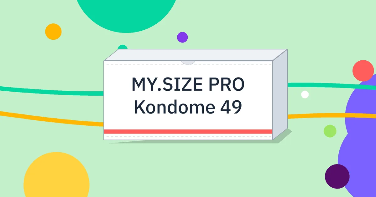 Symbolbild: Packung mit der Aufschrift MY.SIZE PRO Kondome 49 (PZN 17575207) – Verfügbarkeit und Bezug in Apotheken in Frankfurt am Main